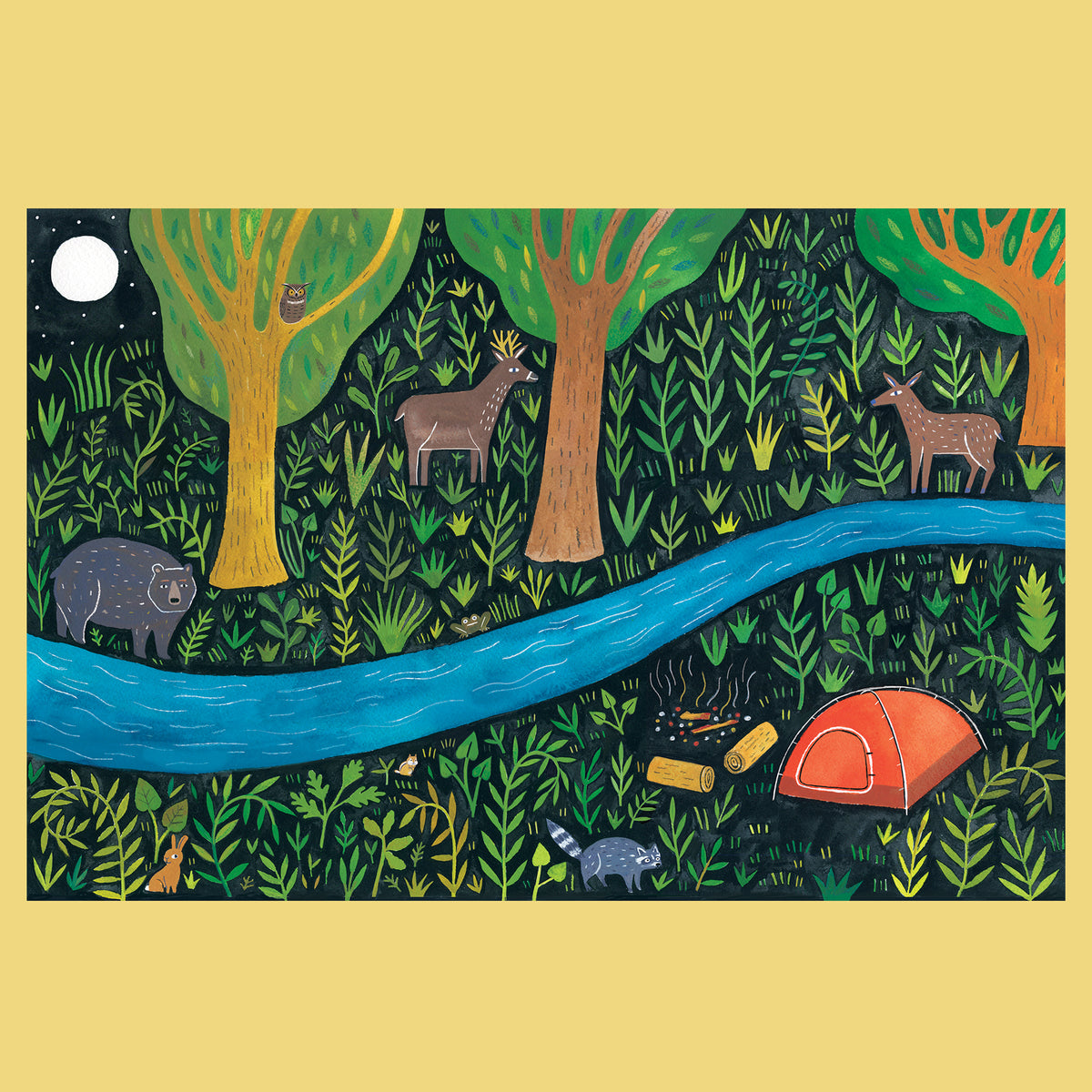 Good Night Woods – Unibrow Society